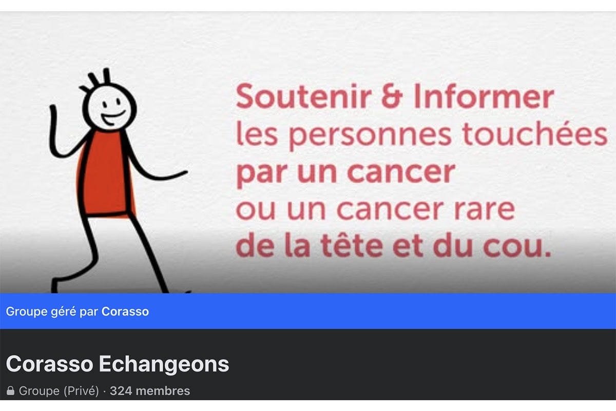 Corasso Échangeons - Groupe d'échange privé pour patients